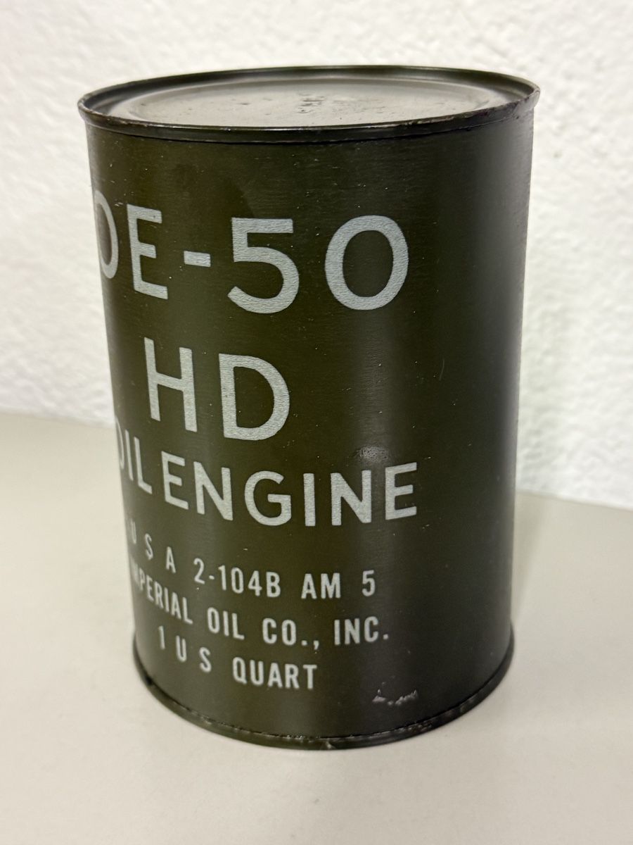 Rare bidon d’huile US ARMY NOS NEW OLD STOCK OELDOSE (Neuf (Voir ...