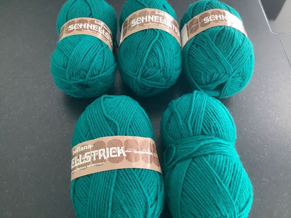 Bellana Wolle 5 Knäuel (Gebraucht) in St. Gallen für CHF 12 – mit Lieferung auf Ricardo kaufen