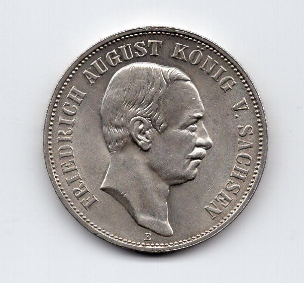 (992) Sachsen, 5 Mark, 1914, Super, stgl (Gebraucht) in Rüthi (Rheintal ...