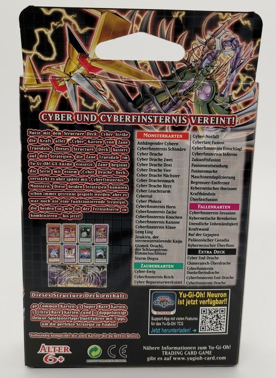 Yu-Gi-Oh-Structure Deck: Cyber Strike DE (Neu und originalverpackt) in für CHF 10 – mit ...