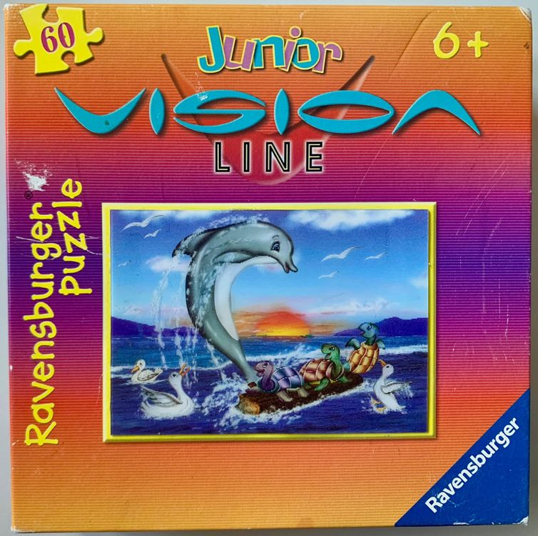 60er Junior Vision Line Puzzle - Tanzender Delfin (Gebraucht) in ...