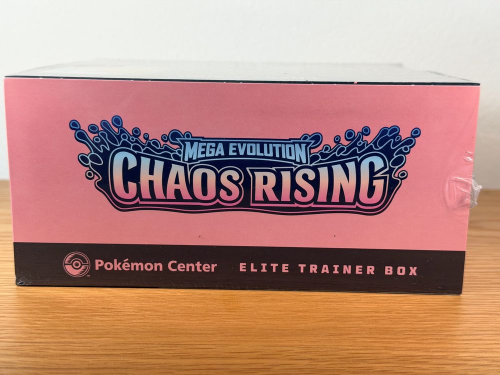 Pokémon Chaos Rising Pokémon Center Elite Trainer Box ETB EN (Neu und ...