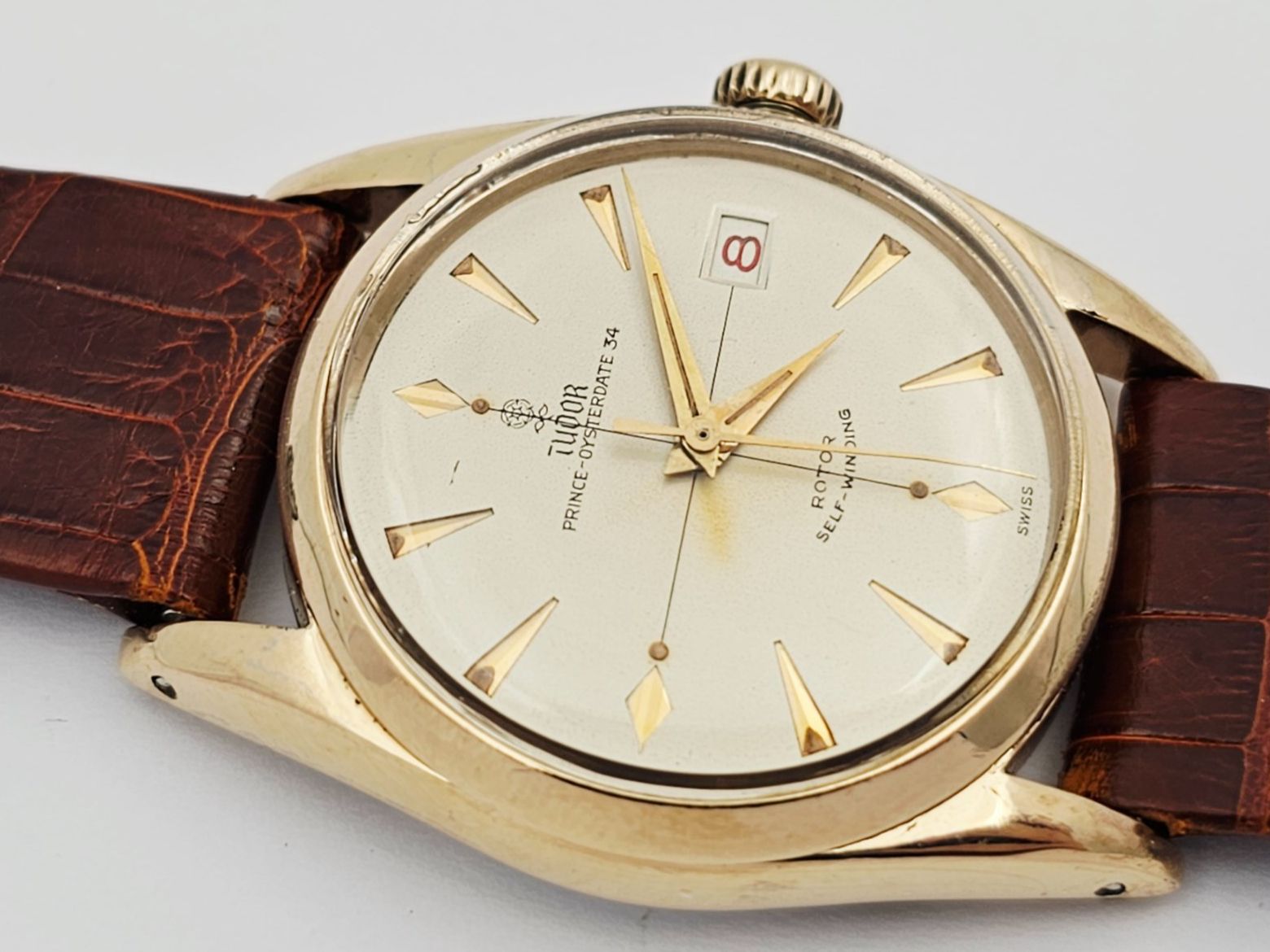 Tudor Prince Oysterdate 34 Ref. 7914 Automatik Herrenuhr (Gebraucht) in ...