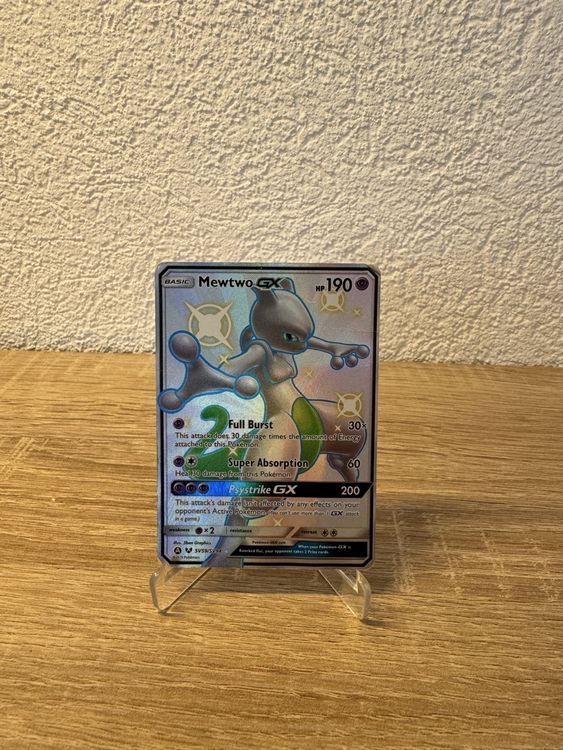 Poor quality Mewtwo GX shiny ( Hidden Fates ) ( ENG 🇬🇧) (Gebraucht) in ...