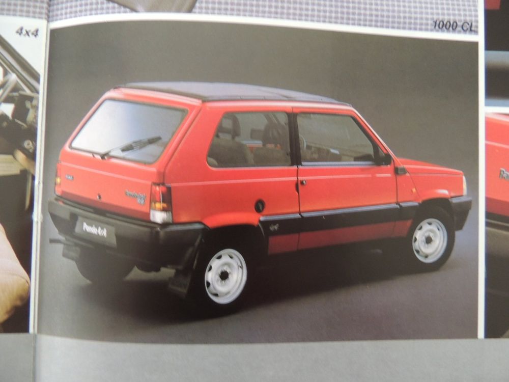 Fiat Panda Steyr 4 x 4 , Prospekt , 1986 , H9 | Kaufen auf Ricardo