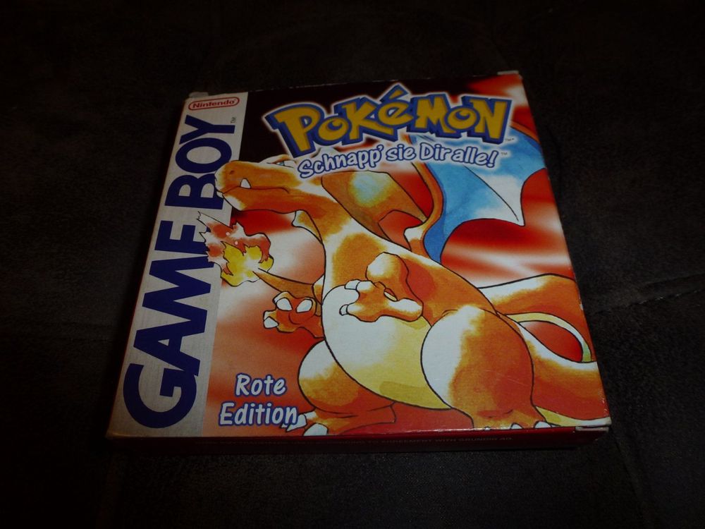 Pokemon Rote Edition GAMEBOY LEERE OVP | Kaufen auf Ricardo