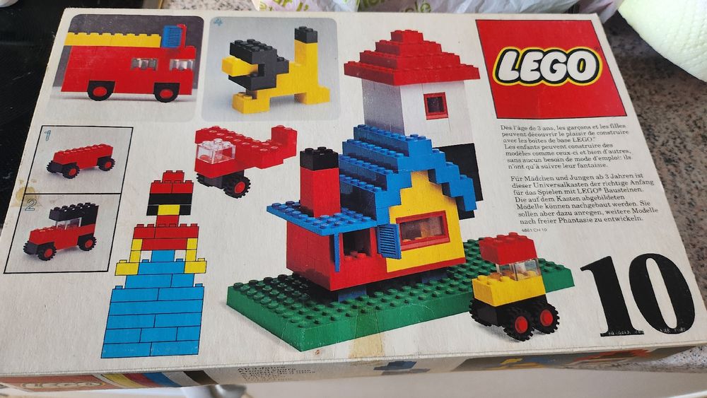 Vintage Lego 10 Baukasten von 1976 - Rarität für Sammler! (Gebraucht ...