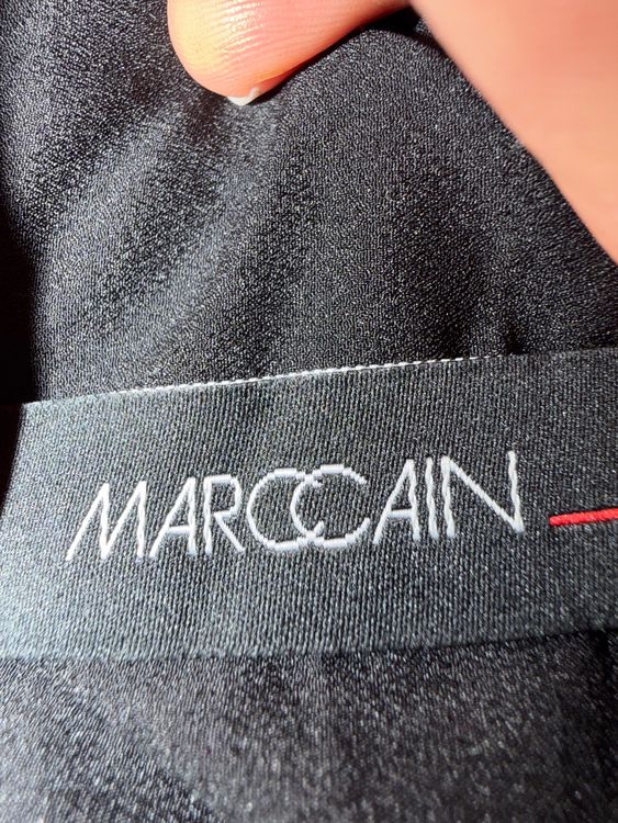 Marc Cain Sommer Rock, schwarz mit Pünktli, Grösse 38 (Gebraucht) in ...