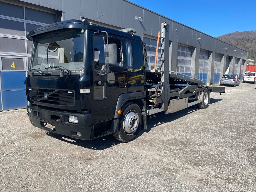 Volvo FL6H-250 Autotransporter LKW für 3 Autos Hydraulisch (Gebraucht ...