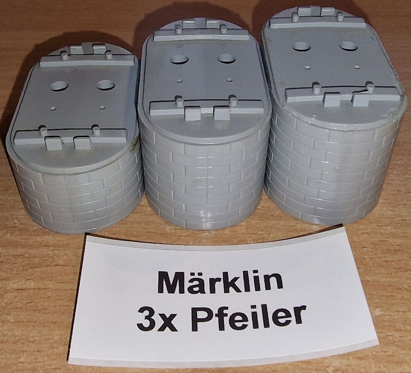 Märklin 7253 3x Pfeiler | Kaufen auf Ricardo