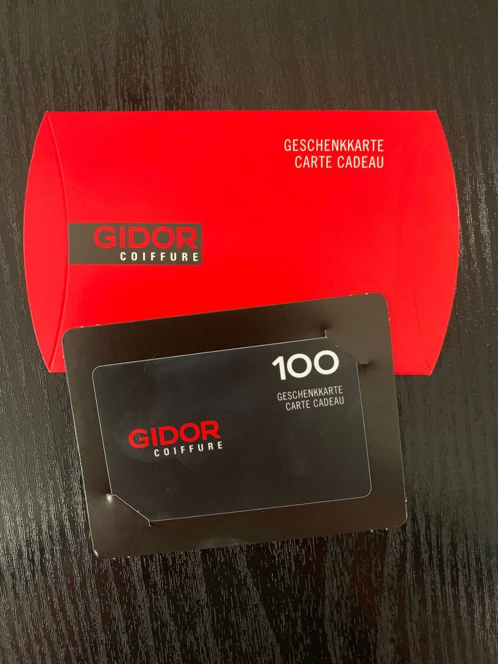 1 Gidor Geschenkkarten mit CHF 100 Guthaben. (Neu und originalverpackt ...
