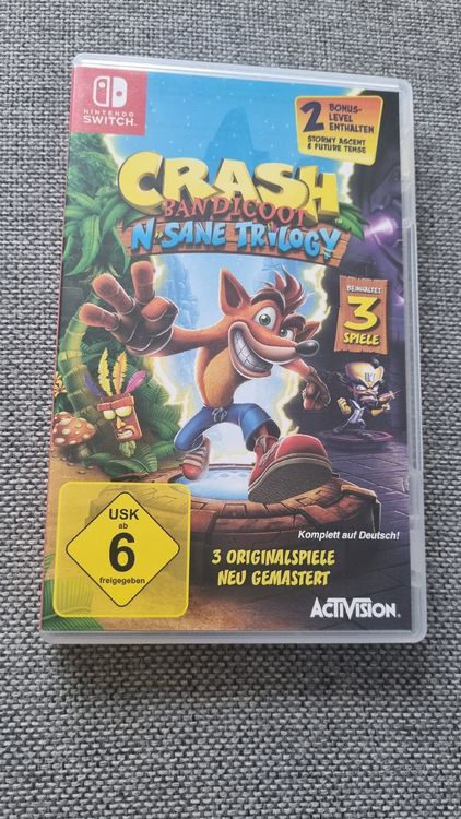 Crash Bandicoot - Nintendo Switch (Gebraucht) in Bremgarten AG für CHF ...