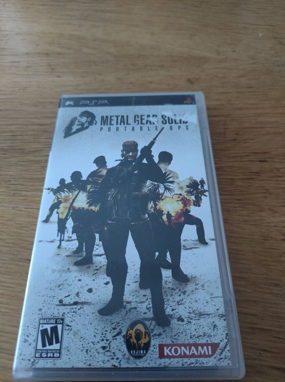 Psp metal Gear Solid portable ops | Kaufen auf Ricardo