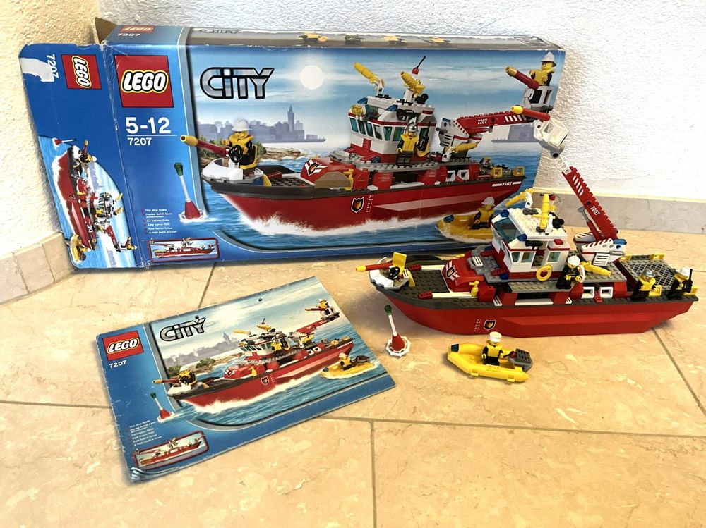 Lego Feuerwehr Boot Schiff 7207 - vollständig! | Kaufen auf Ricardo
