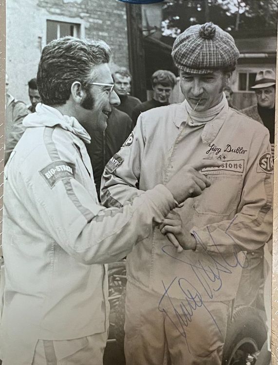 Autogramm Jürg Dubler Schweizer Rennfahrer | Kaufen auf Ricardo
