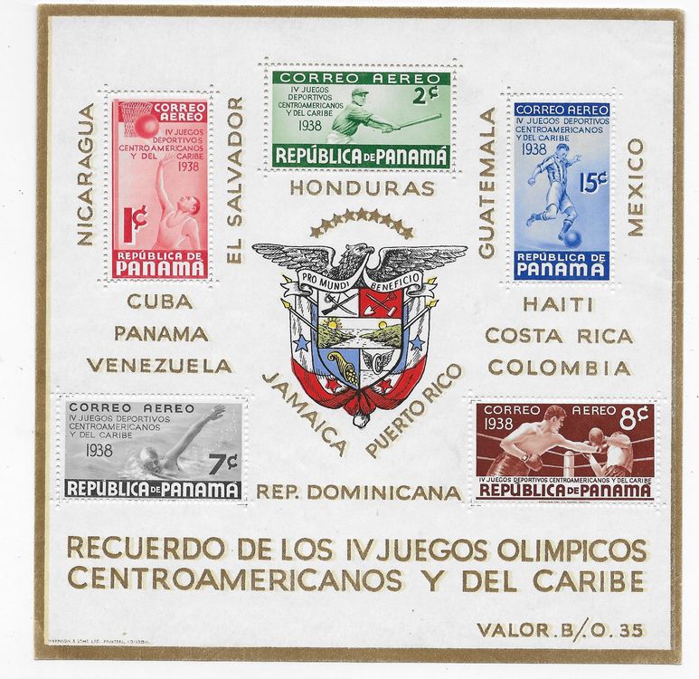 1938,Panama-Block Nr.1** | Kaufen auf Ricardo