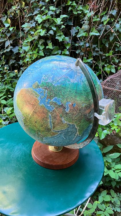 Globe terrestre vintage SCAN-GLOBE A/S Danemark, éclairé (Gebraucht) in ...