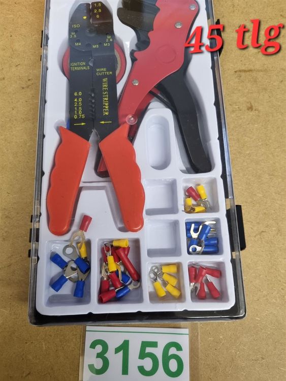 45 tlg. Zangen SET Abisolierzange (Neu und originalverpackt) in Wolfhalden für CHF 8 – mit ...