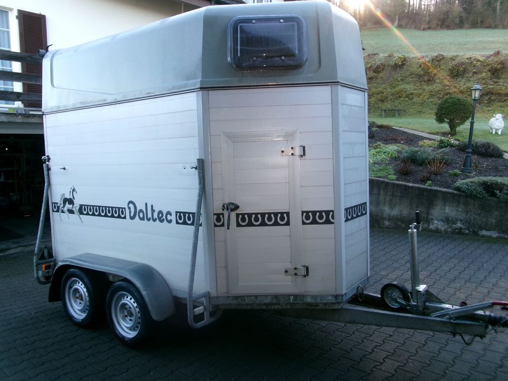 2er Aluminium Pferdeanhänger ab MFK (Gebraucht) in Muhen für CHF 3990 – nur Abholung auf Ricardo ...