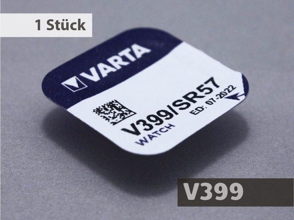 V399 (SR927W/SR57) VARTA Batterie Uhr | Kaufen auf Ricardo