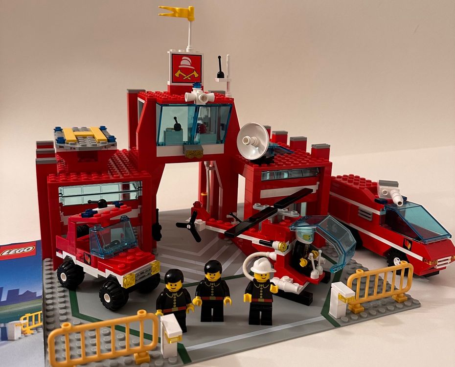 Vintage LEGO 6389 "Feuerwehrstation", Jahr 1989, ab 1.- | Kaufen auf ...