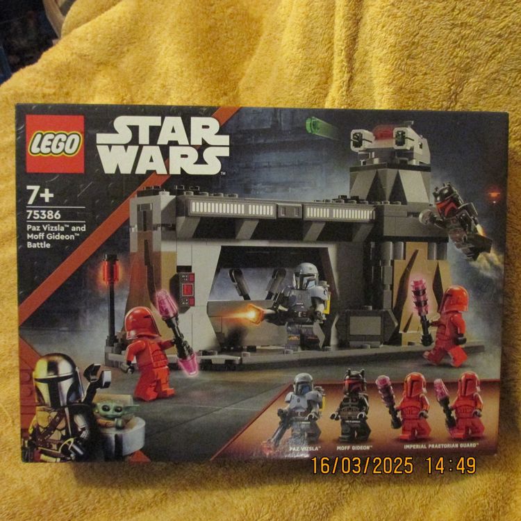 LEGO Star Wars Set 75386 - Paz Vizsla™ Moff Gideon™ NEU | Kaufen auf ...