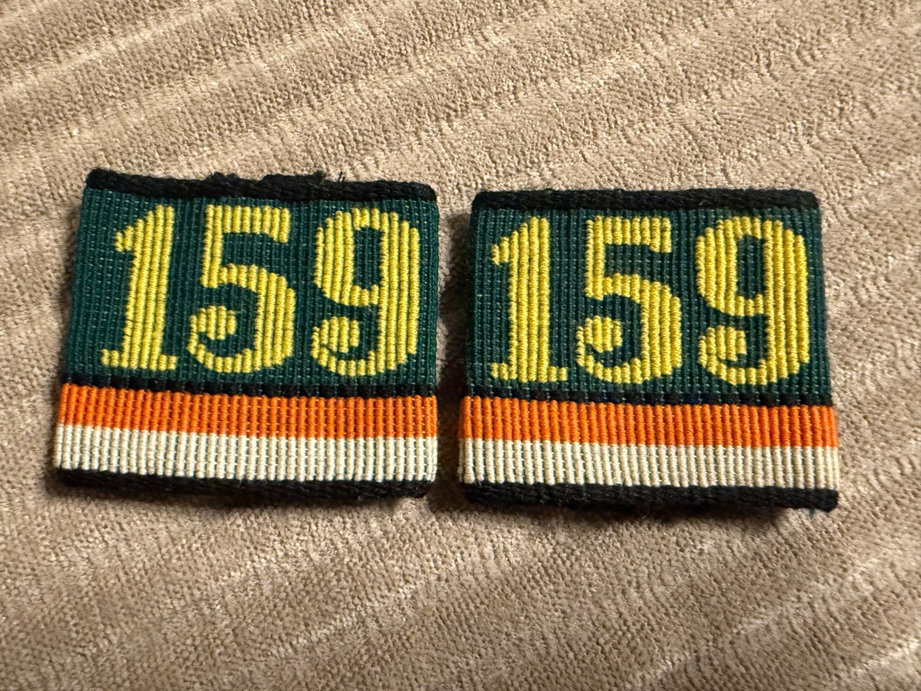 1 Paar Patten: Infanterie Ord. 40 - Schweizer Armee (Gebraucht) in ...