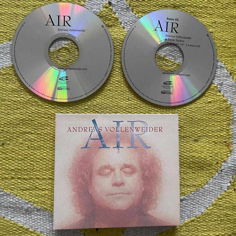 ANDREAS VOLLENWEIDER-2CD AIR (DIGIPACK) (Gebraucht) in Rorschacherberg ...