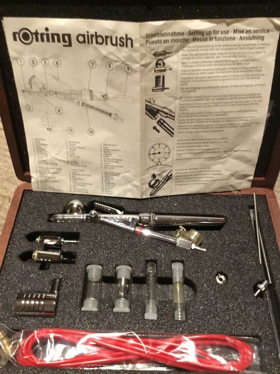 Airbrush Set von Rotring ungebraucht | Kaufen auf Ricardo