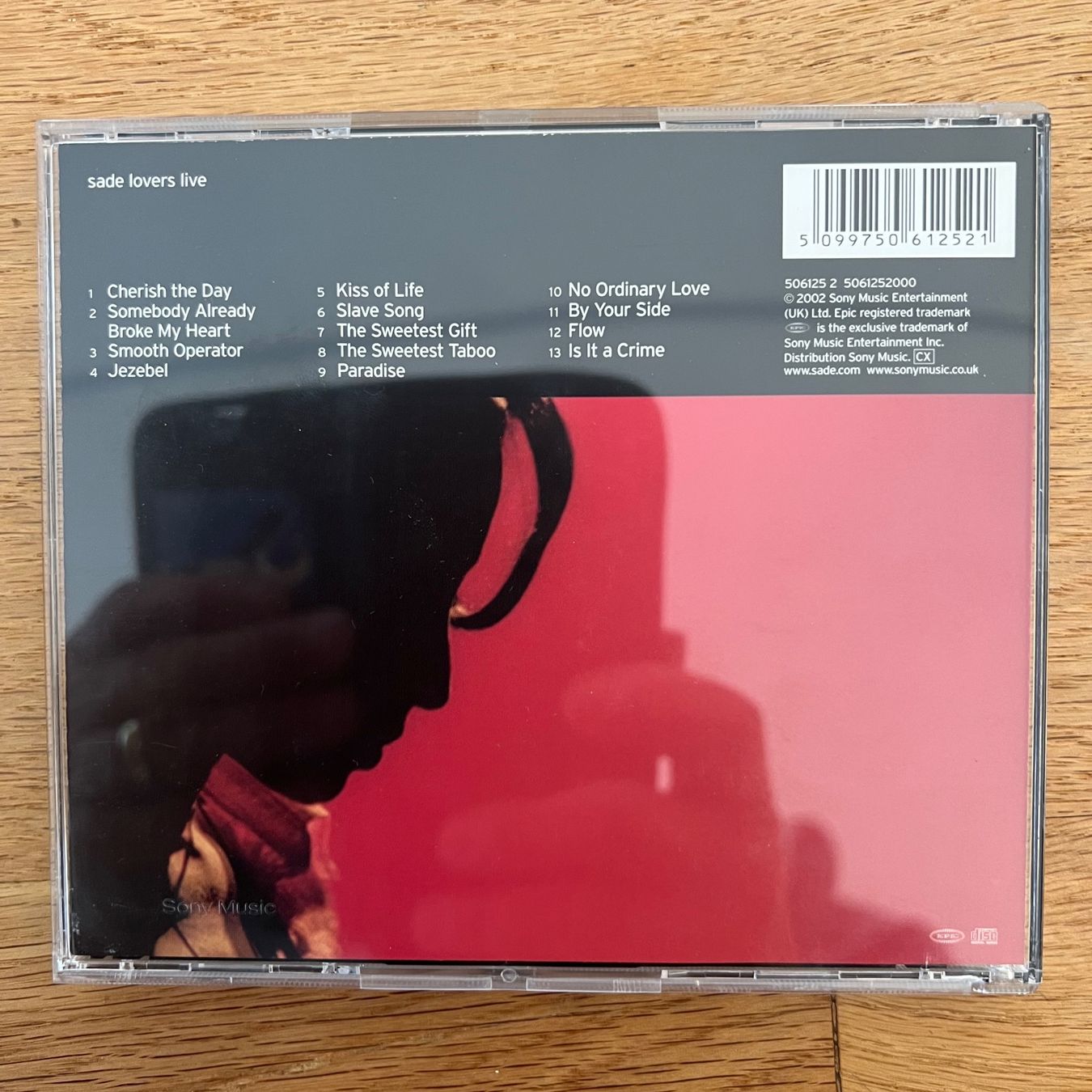 sade - Lovers Live / CD - 1. EU-Press. 2002 (Gebraucht) in Gais für CHF ...