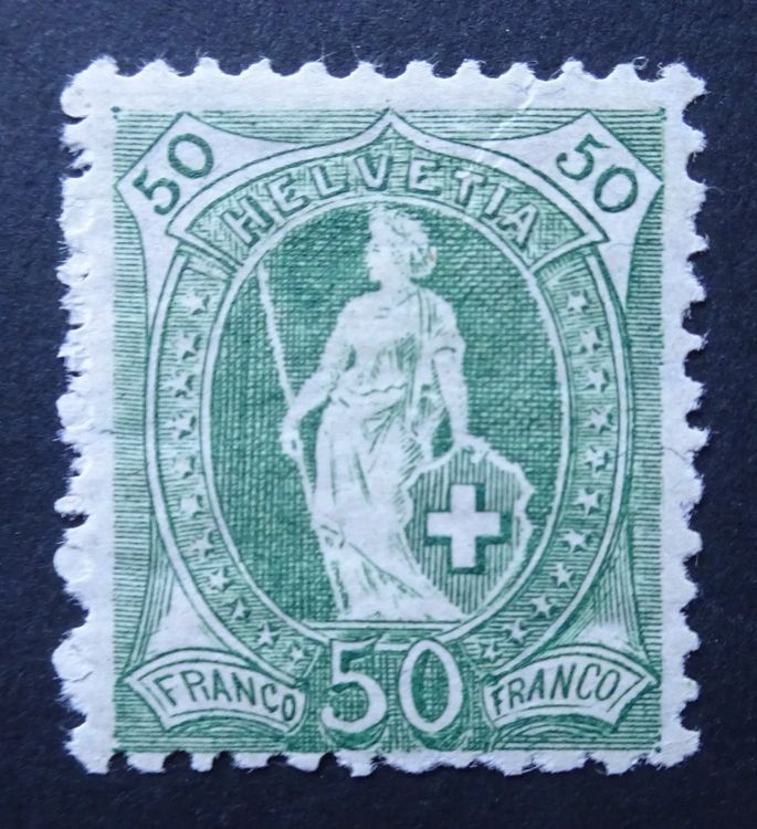 Steh. Helvetia 98A.3.30/II, Ret. *, Kat. 300.00 | Kaufen auf Ricardo