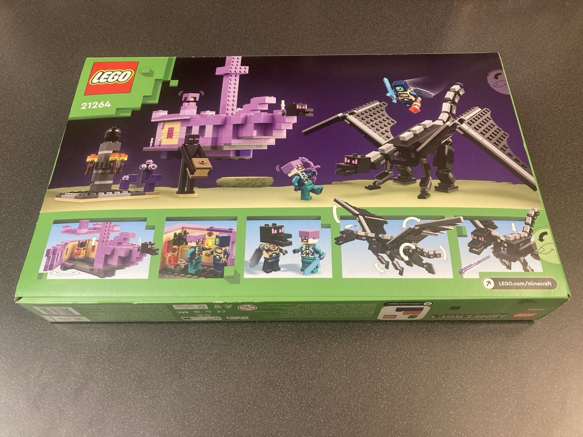 Lego Minecraft 21264 Enderdrache und Schiff NEU/OVP (Neu und ...