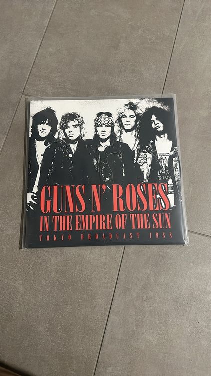 Guns N' Roses LP Rarität Tokyo 1988 | Kaufen auf Ricardo
