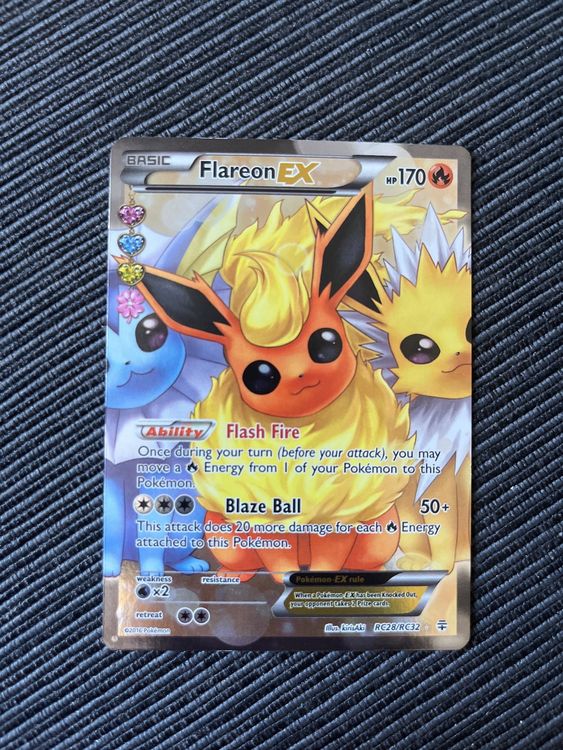 Pokemon Flareon EX Generations RC28/RC32 (Gebraucht) in Wabern für CHF ...
