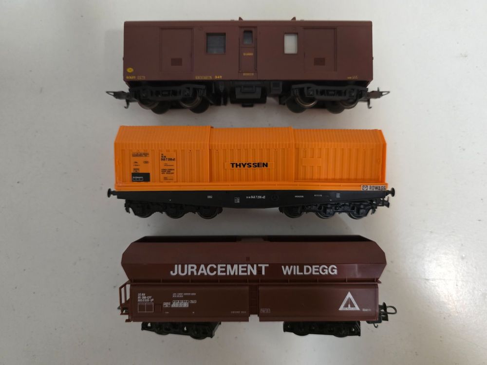 Lima 3 wagons dès 1.-fr (D'occasion) à bassecourt pour CHF 7 – avec ...