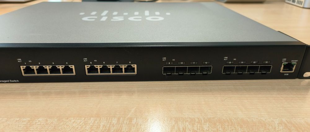 CISCO SG550XG-8F8T 16-Port 10G Stackable Managed Switch | Kaufen auf ...