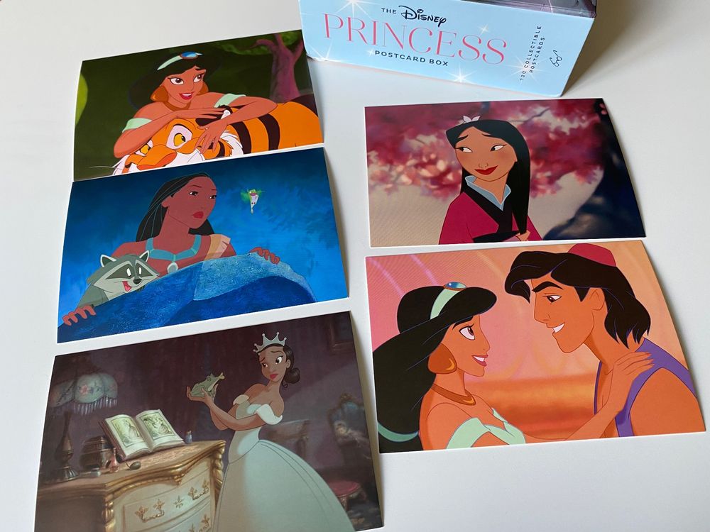 The Disney Princess Postcard -(5PCS) set14x9.5cm | Kaufen auf Ricardo