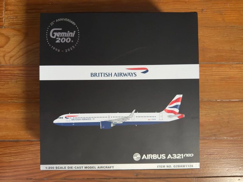 Gemini Jets 200 Airbus A321neo British Airways G2BAW1128 (Neu und originalverpackt) in Romont FR ...