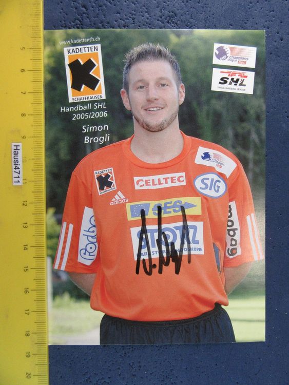 SIMON BROGLI SHL HANDBALL | Kaufen auf Ricardo