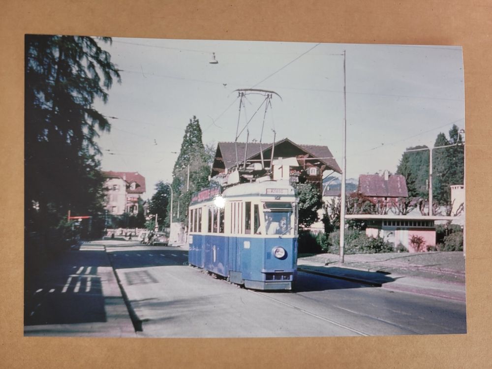 Luzern Foto Tram Linie 1 VBL (Gebraucht) in Emmenbrücke für CHF 4 – mit Lieferung auf Ricardo kaufen