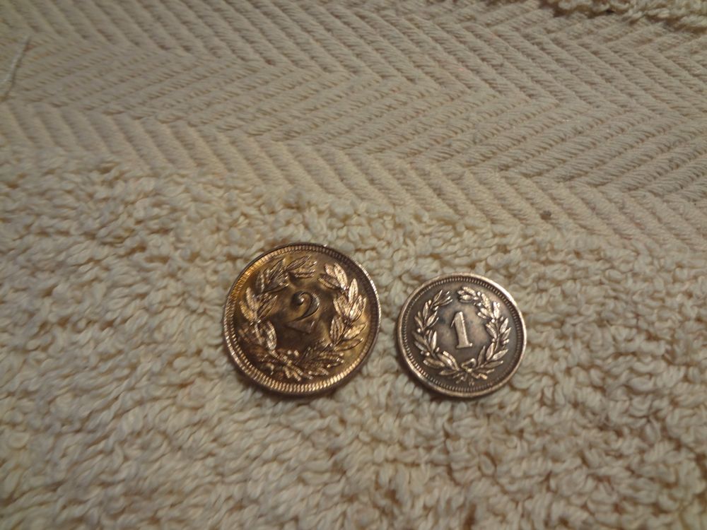 RAPPEN SCHWEIZ 1CT /1938 2CTS /1915 | Kaufen auf Ricardo