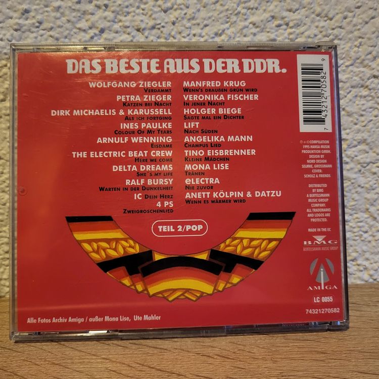Das beste aus der DDR teil2 Pop (Gebraucht) in Aeugstertal für CHF 0.5 ...