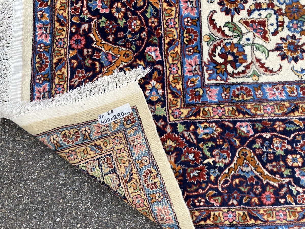 Tebriz Perserteppich handgeknüpft Wolle gereinigt 400x280cm (Gebraucht ...