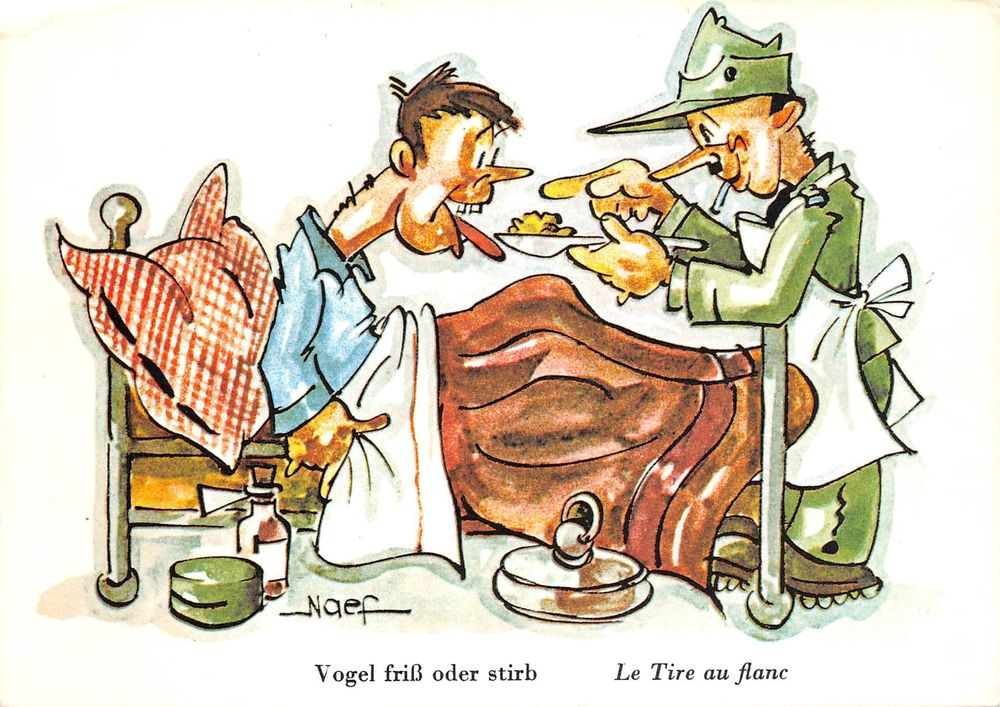 Militär Humor Vogel Friss Oder Stirb Kaufen Auf Ricardo
