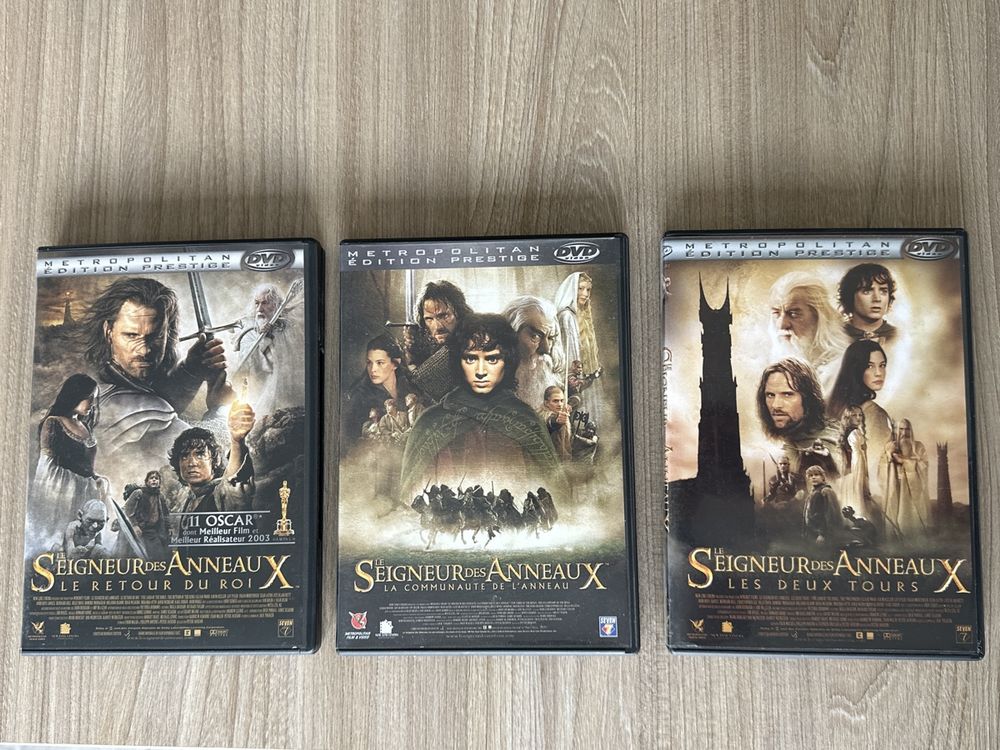 Le Seigneur des Anneaux, Trilogie DVD Edition Prestige, État (Gebraucht) in Leytron für CHF 25 ...