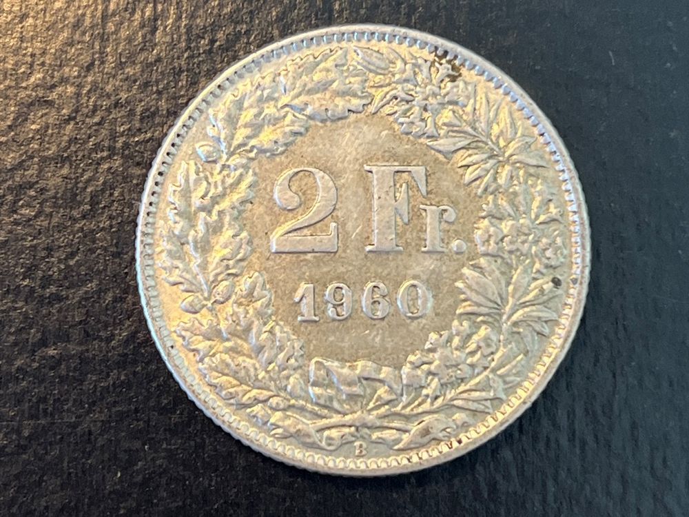 2Fr 1960 Silber | Kaufen auf Ricardo