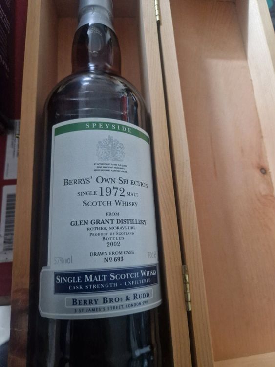 Zu Verkaufen1972 Berry Bros. & Rudd Berrys' Own Selektion Gl | Kaufen auf Ricardo