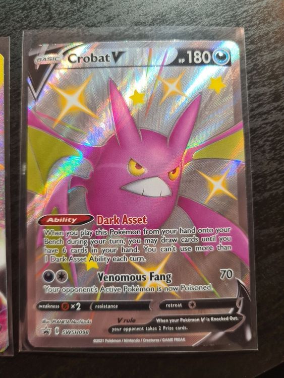 Crobat V + Crobat VMAX Promo (Neu (gemäss Beschreibung)) in Steinmaur ...