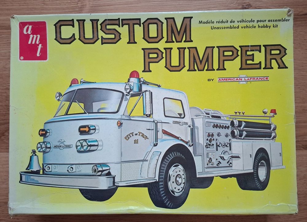 amt CUSTOM PUMPER AERICAN LAFRANCE 1/25 (Neu und originalverpackt) in ...