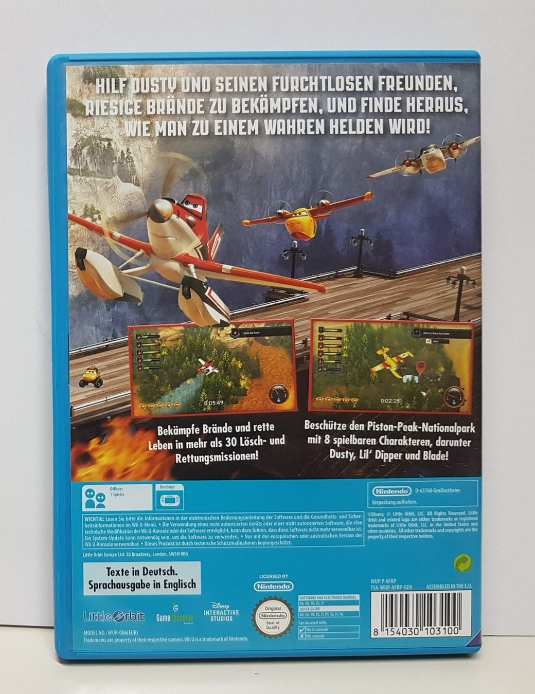 Disney Planes 2 Immer im Einsatz Wii U (Gebraucht) in Schüpfheim für ...